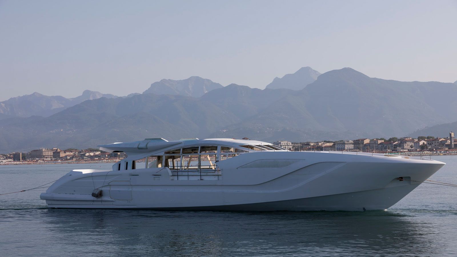 First Mangusta 165 REV superyacht takes shape